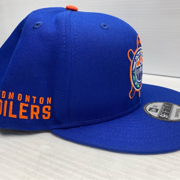 New Era | Accessories | Edmonton Oilers Indigenous Logo Royal Blue ...